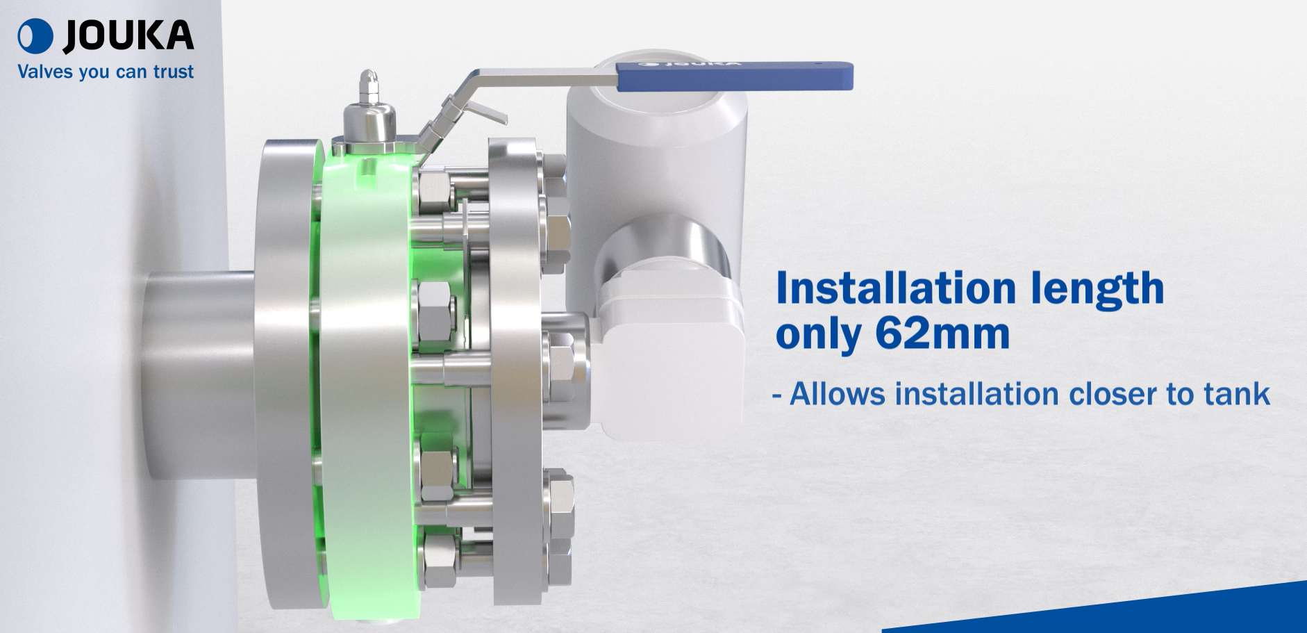 Isolation valve for pressure transmitter integration | Jouka